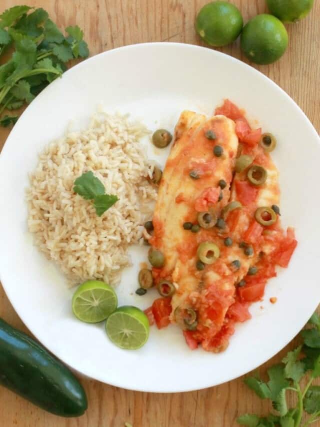 Veracruz-style Fish - Mamá Maggie's Kitchen