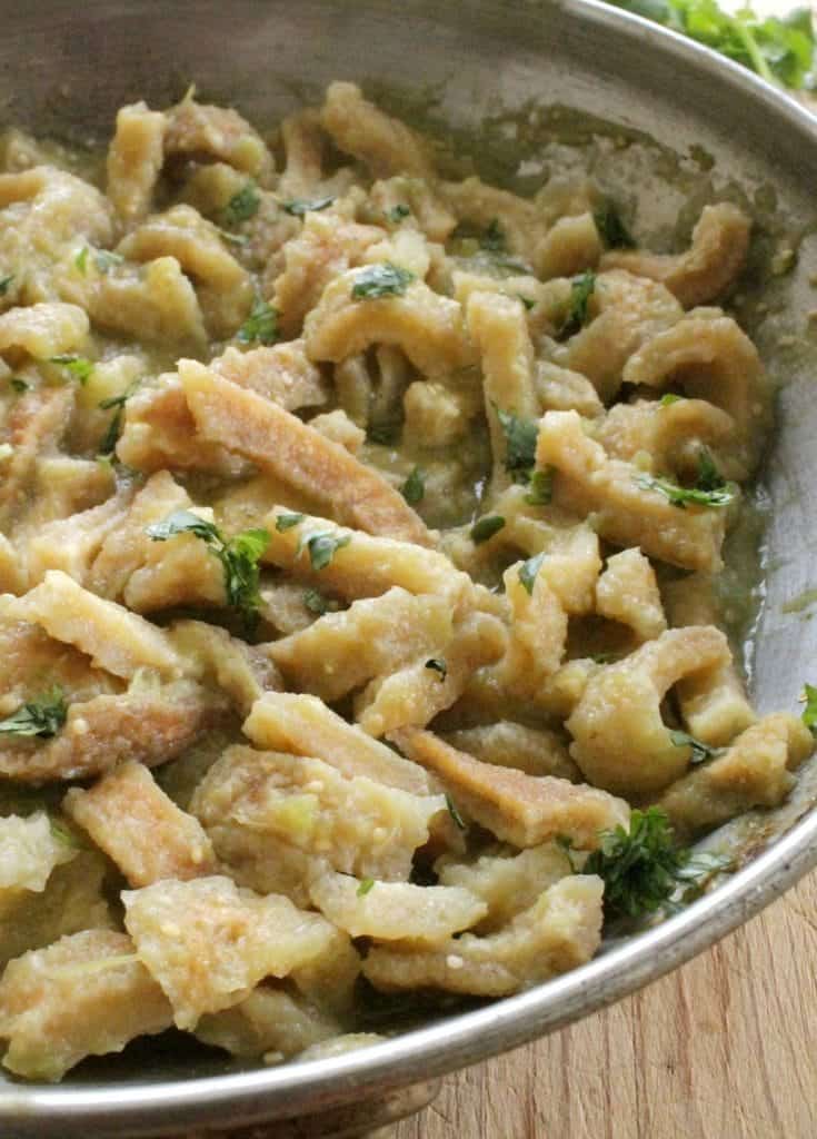 Chicharrón en Salsa Verde