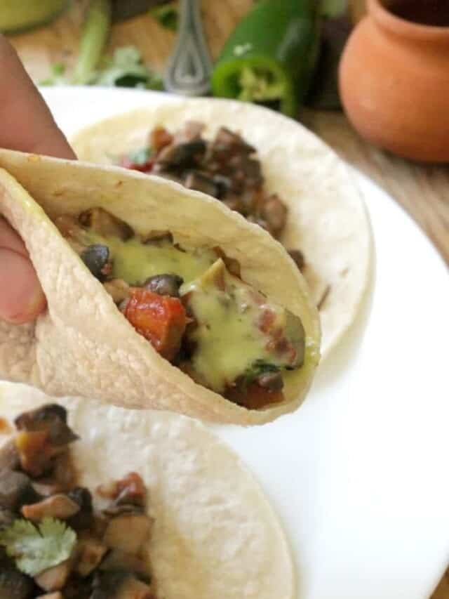 Vegetarian Tacos - Mamá Maggie's Kitchen