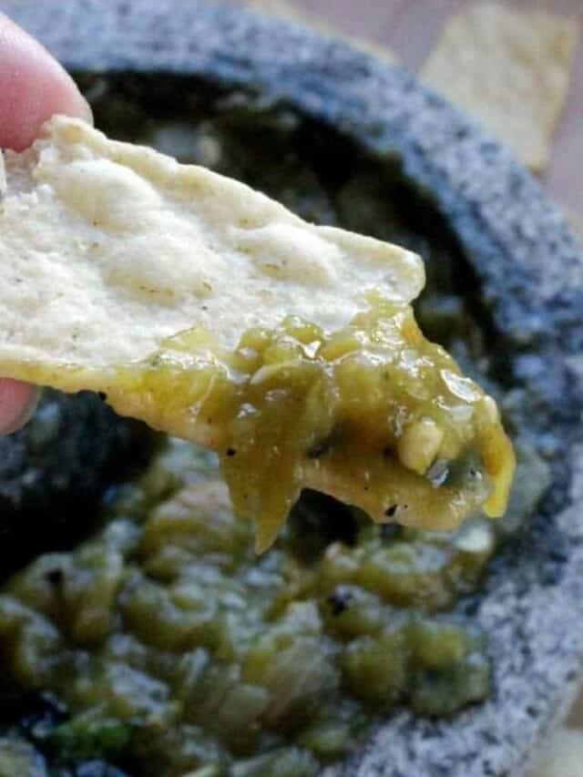 Hatch Chile Salsa Verde - Mamá Maggie's Kitchen