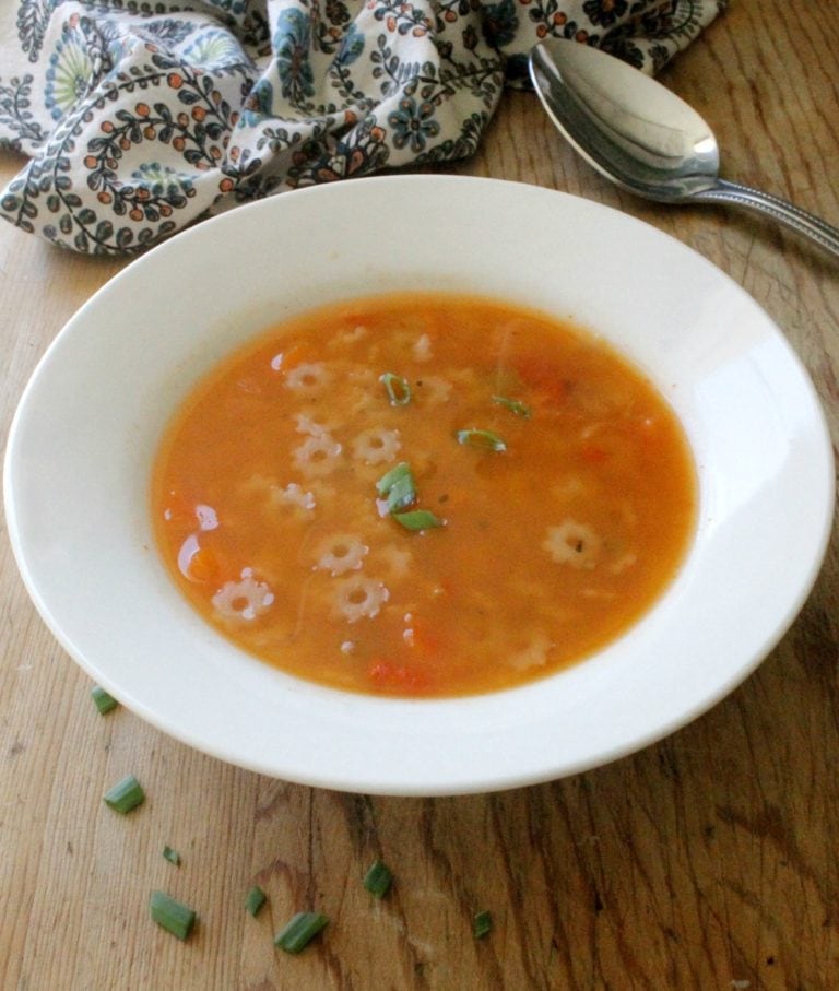 Sopa de Estrellitas (or Mexican Star Soup)