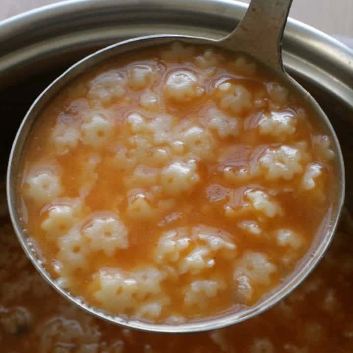 Sopa de Estrellitas (or Mexican Star Soup)