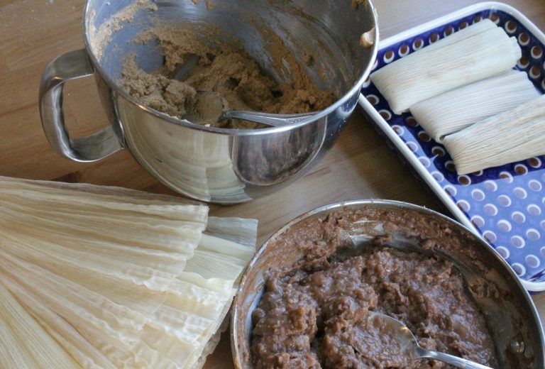 Northern Style Bean Tamales (Tamales de Frijol Norteños) + VIDEO