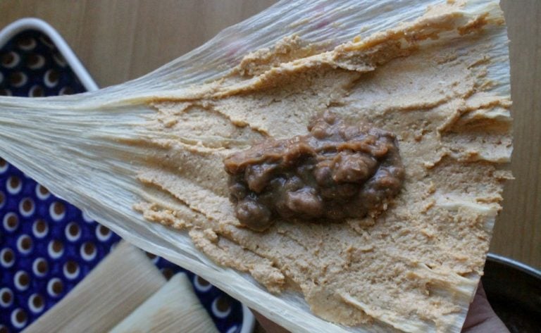 Northern Style Bean Tamales (Tamales de Frijol Norteños) + VIDEO