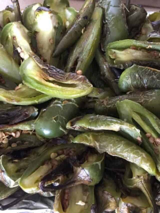 Chiles Toreados - Mamá Maggie's Kitchen