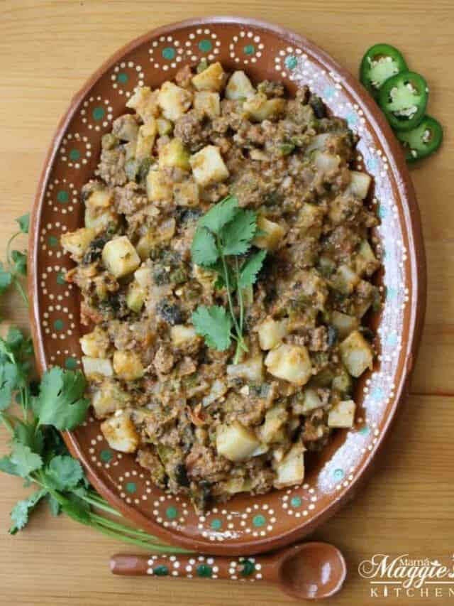 Mexican Picadillo - Mamá Maggie's Kitchen