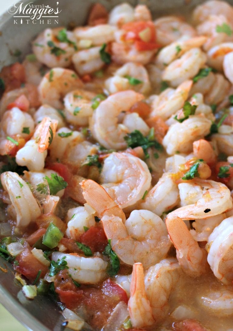 Camarones Rancheros + VIDEO - Mamá Maggie's Kitchen