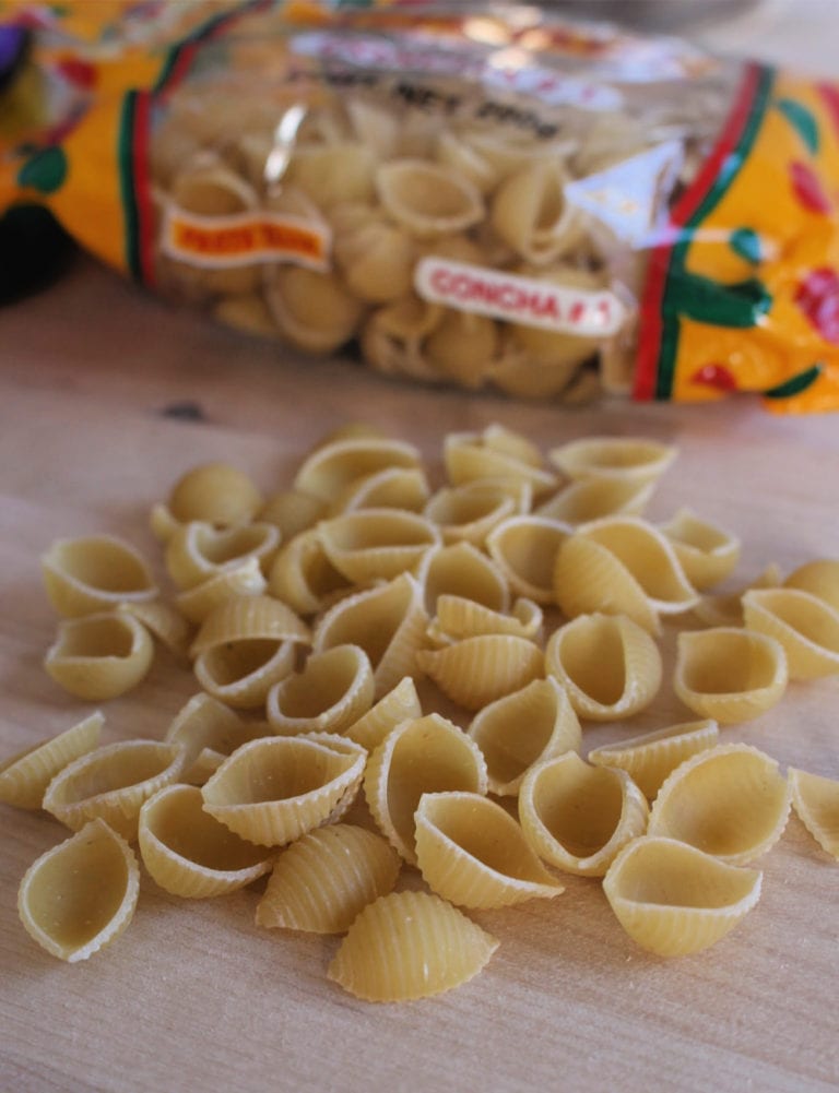 Sopa de Conchas + VIDEO - Mamá Maggie's Kitchen