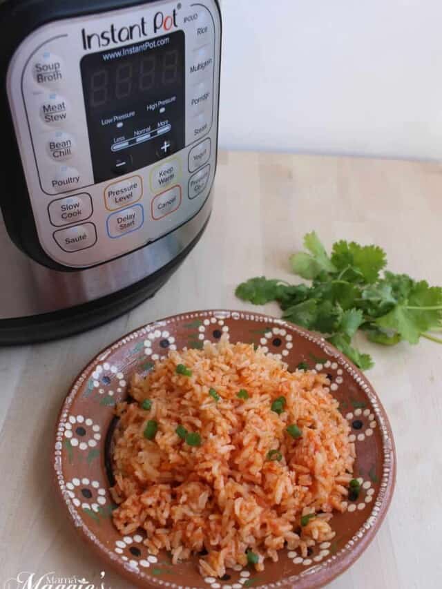 Instant Pot Mexican Rice - Mamá Maggie's Kitchen