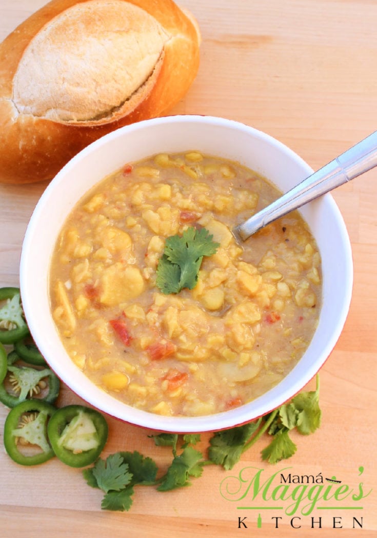 Sopa de Habas + VIDEO - Mamá Maggie's Kitchen