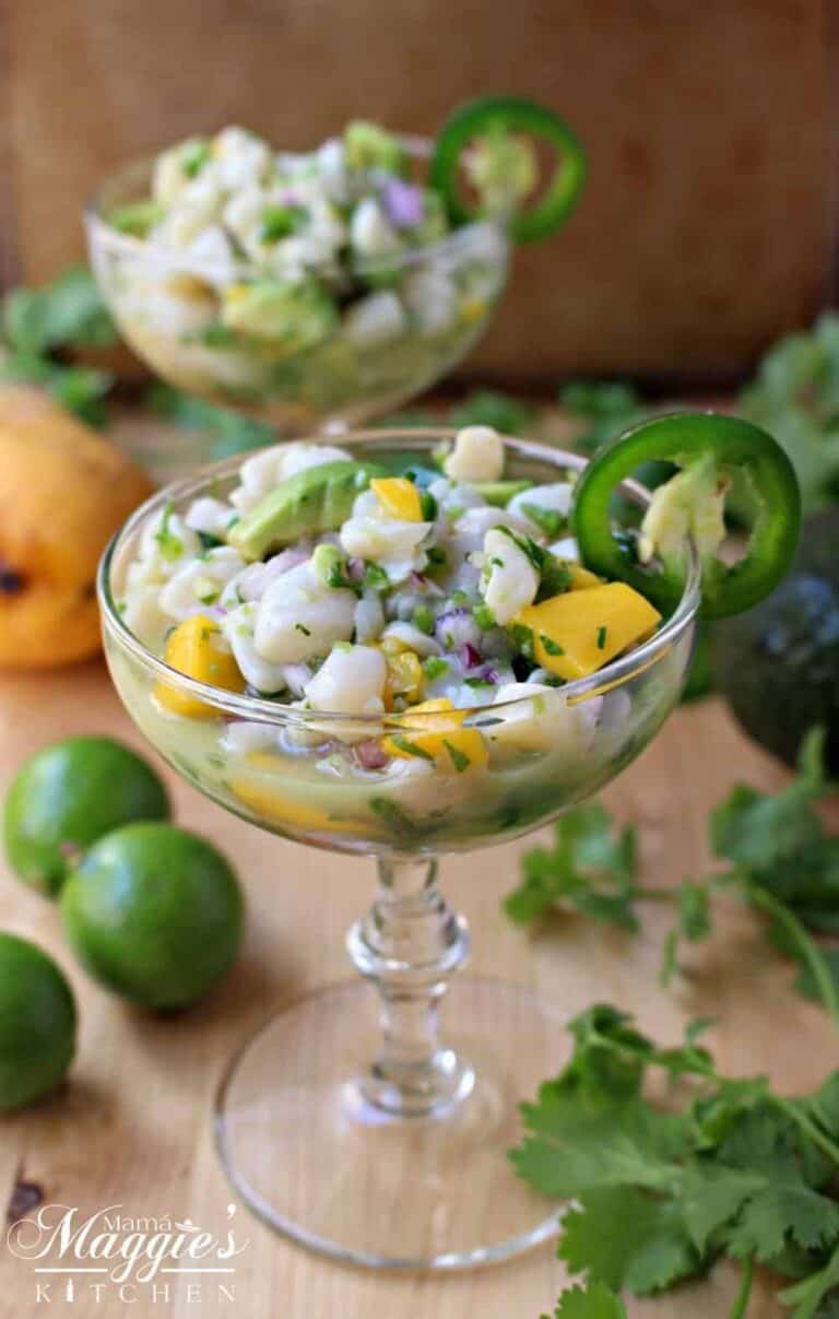 Scallop Ceviche | Mamá Maggie's Kitchen