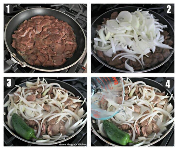 Hígado Encebollado (Mexican Liver and Onions) - Mamá Maggie's Kitchen