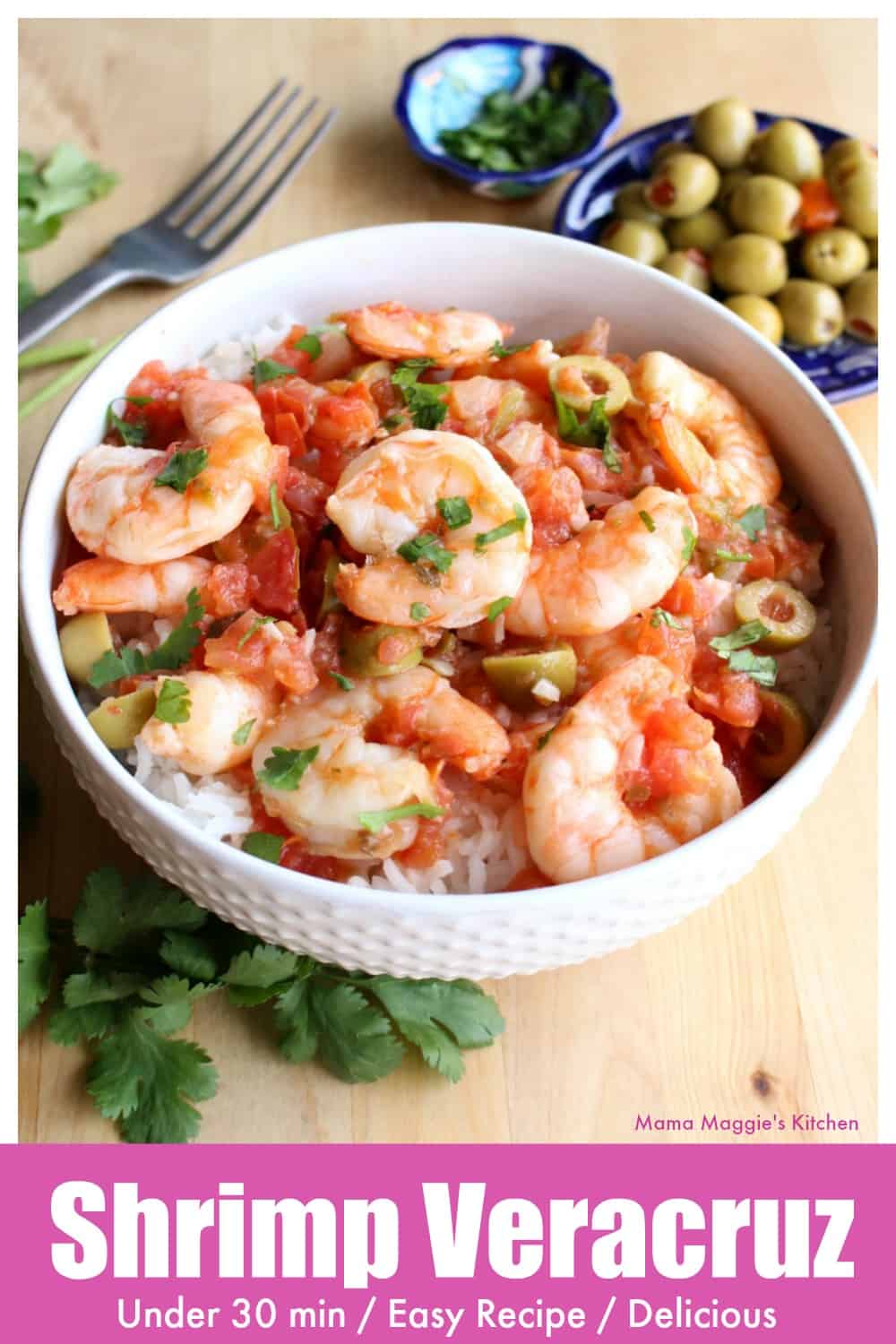 Camarones a la Veracruzana + VIDEO - Mamá Maggie's Kitchen