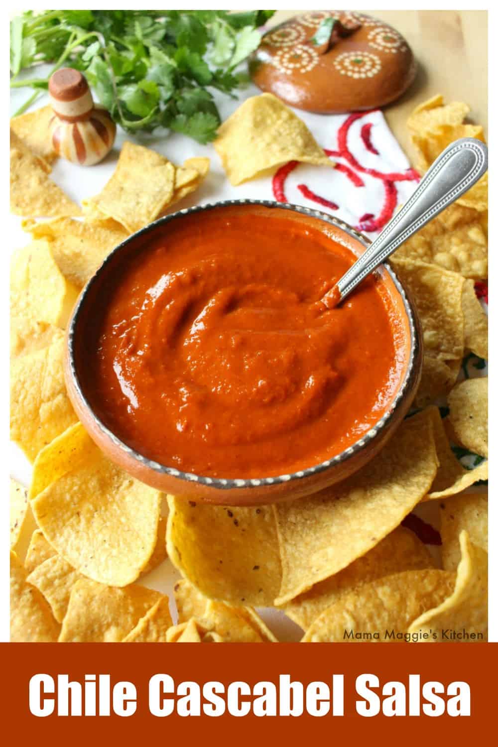 Chile Cascabel Salsa - Mamá Maggie's Kitchen