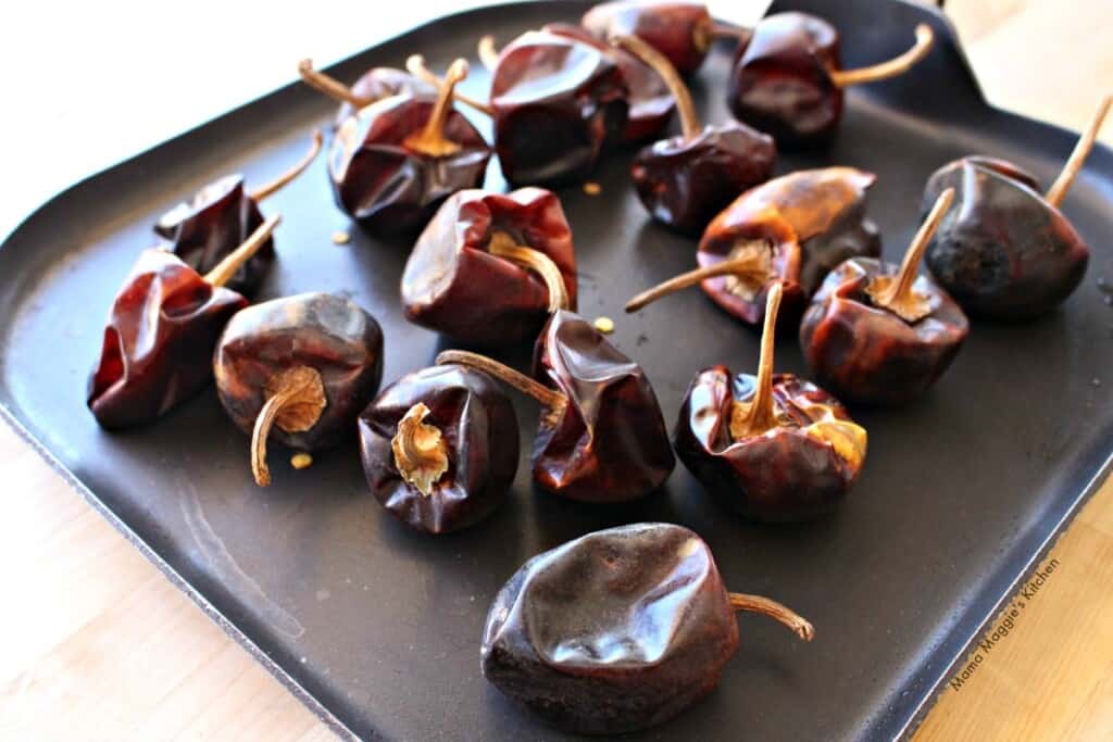 Chile Cascabel Salsa - Mamá Maggie's Kitchen