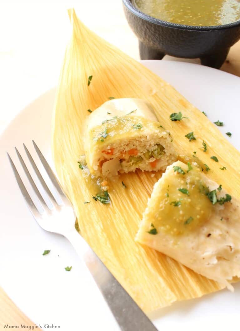 Vegetable Tamales - Mamá Maggie's Kitchen