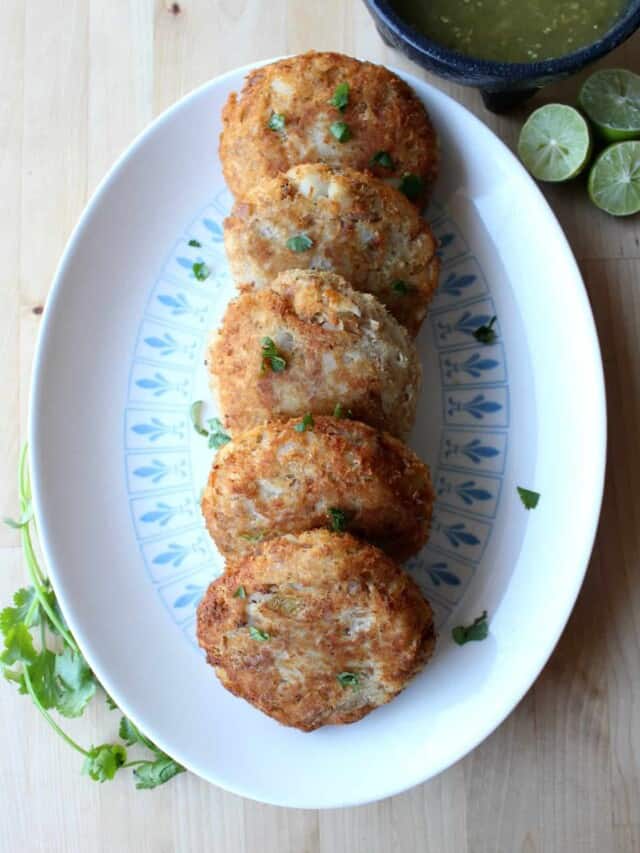 Tortitas de Papa con Atun - Mamá Maggie's Kitchen