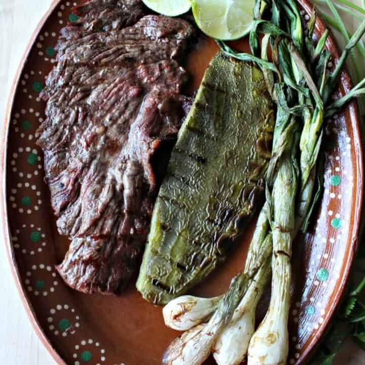 Nopales Asados (Grilled Cactus) - Mamá Maggie's Kitchen