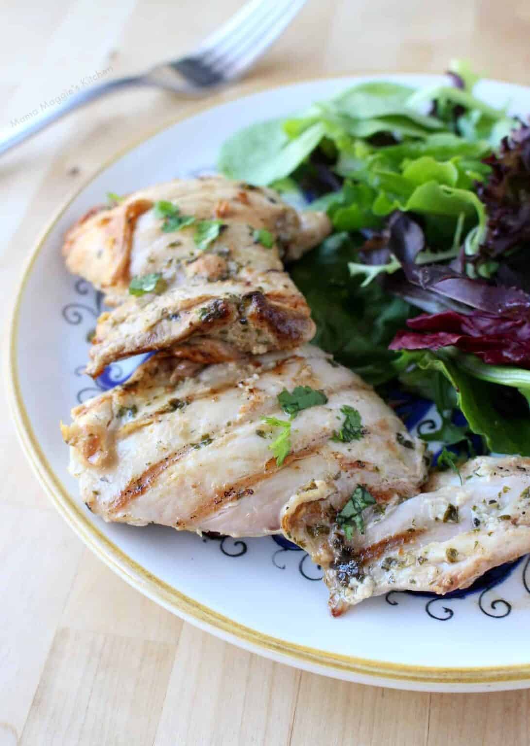 Pollo al Cilantro + VIDEO - Mamá Maggie's Kitchen