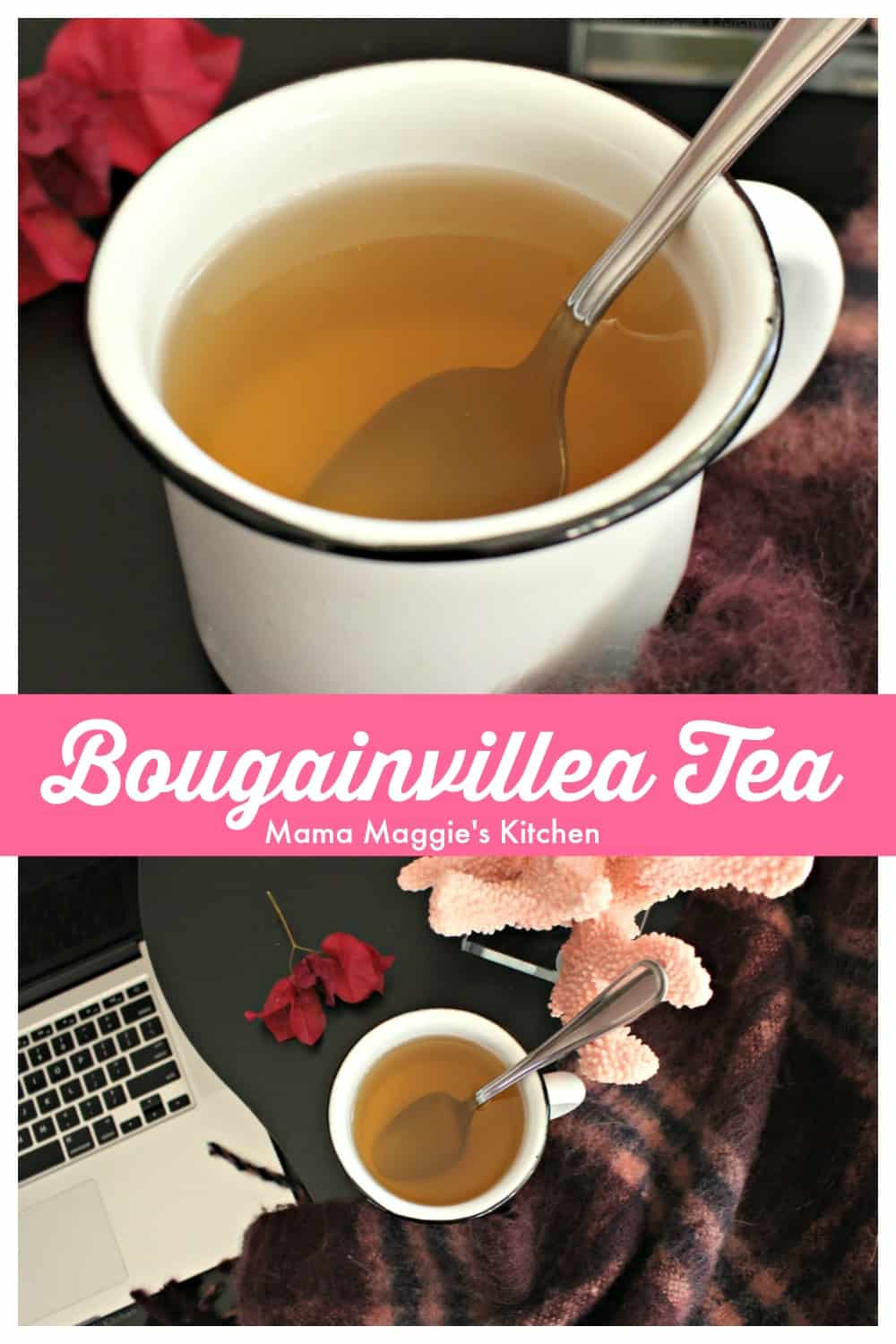 Bougainvillea tea (or Té de Bugambilia) - Mamá Maggie's Kitchen
