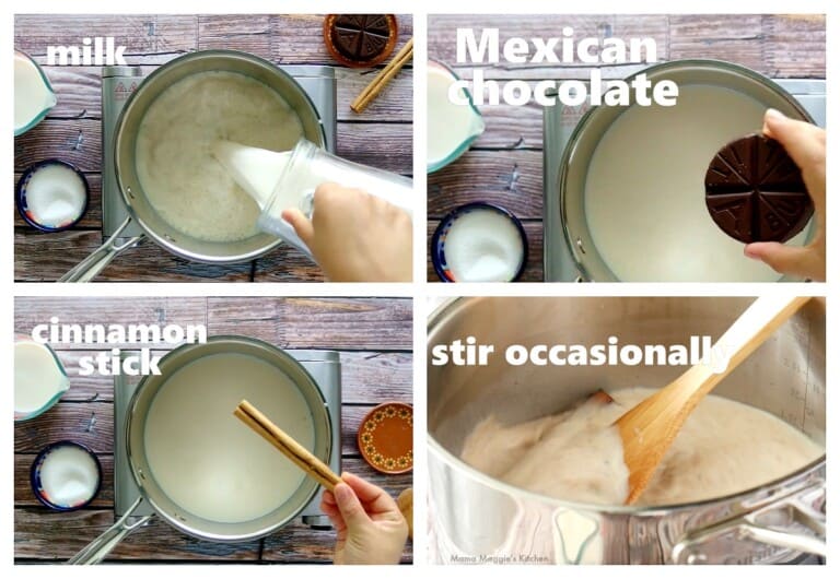 Atole de Chocolate (or Mexican Chocolate Atole)