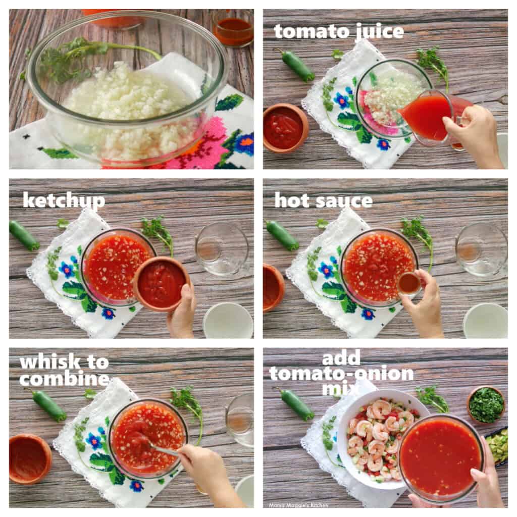 Coctel de Camarones (Mexican Shrimp Cocktail) + VIDEO