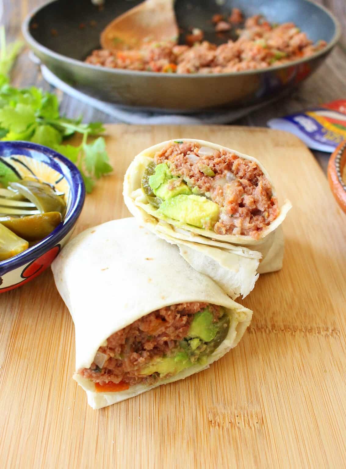 Mexican Corned Beef Burritos - Mamá Maggie's Kitchen