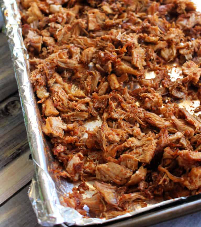 Slow Cooker Guajillo Pork Tacos - Mamá Maggie's Kitchen