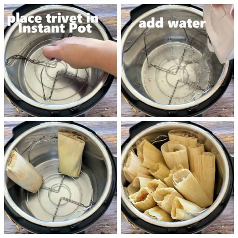 Instant Pot Chicken Tamales + VIDEO