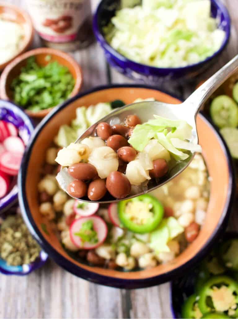 Bean Pozole (Pozole de Frijol) - Mamá Maggie's Kitchen