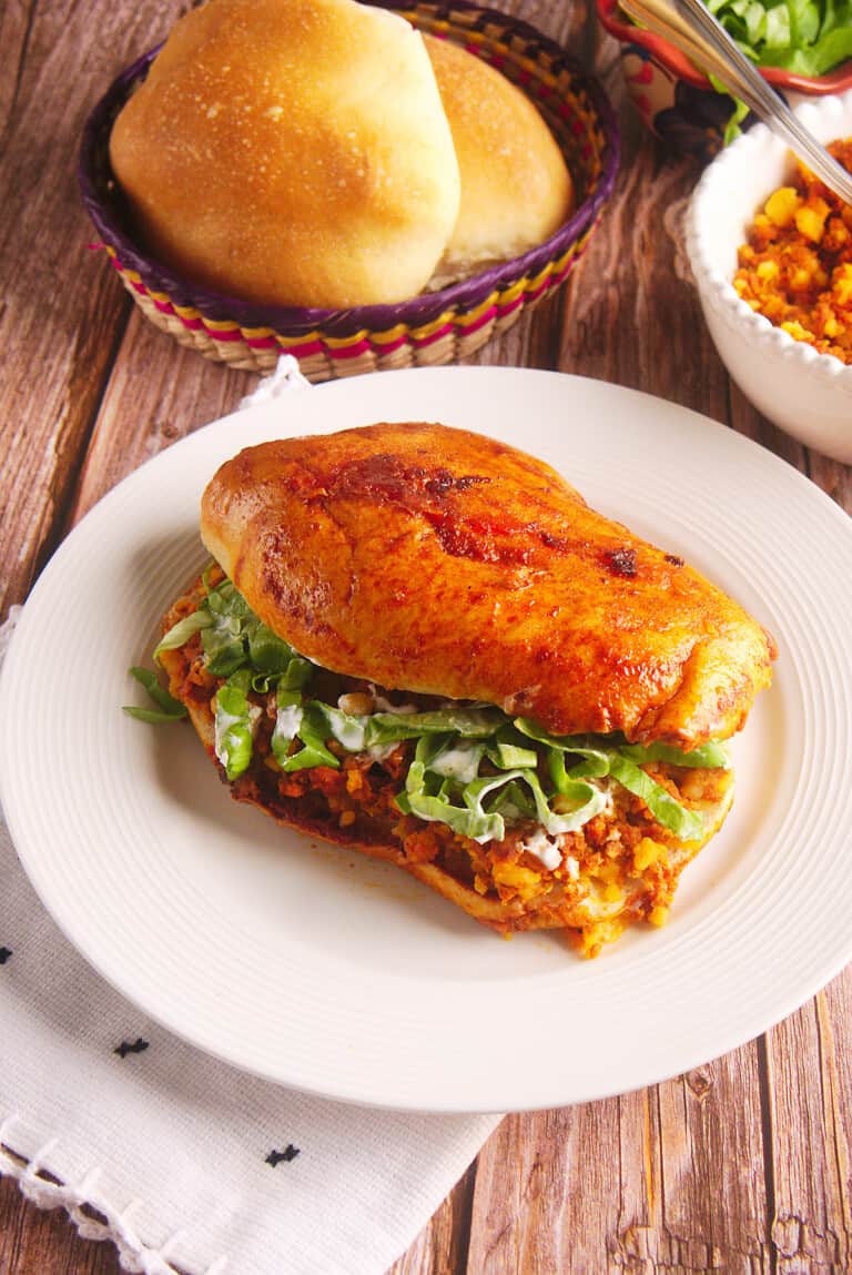 Pambazo Sandwich + Video - Mamá Maggie's Kitchen