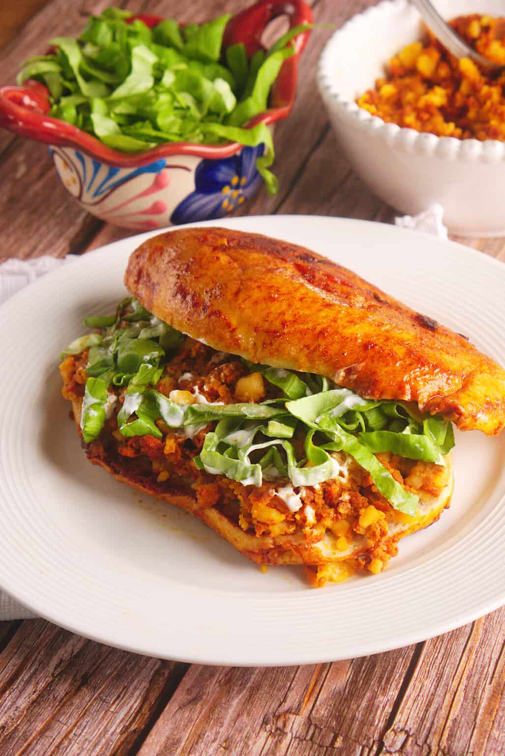 Pambazo Sandwich + Video - Mamá Maggie's Kitchen