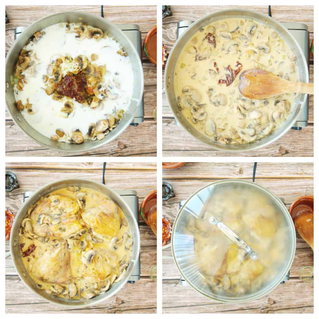 Pollo en Crema (Creamy Chicken) - Mamá Maggie's Kitchen