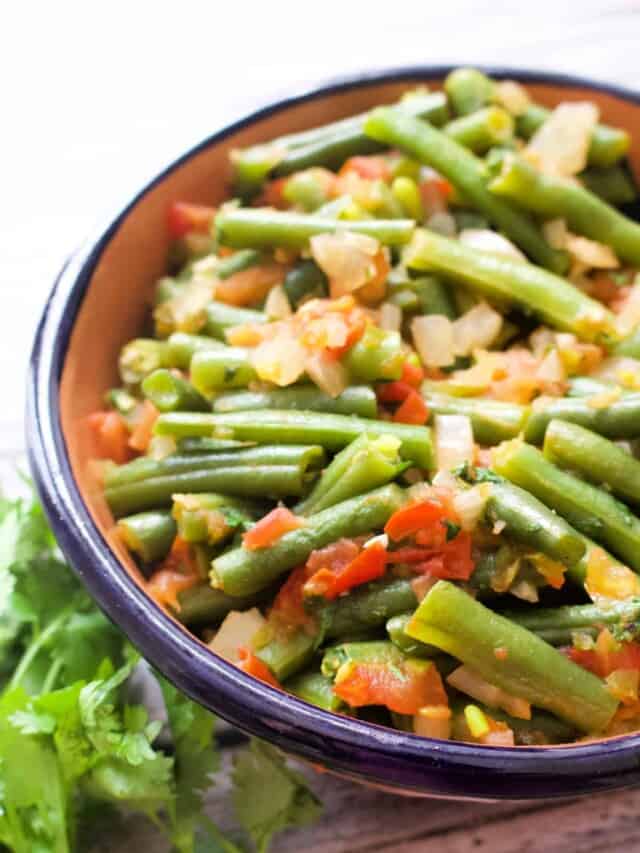 Ejotes a la Mexicana - Mamá Maggie's Kitchen