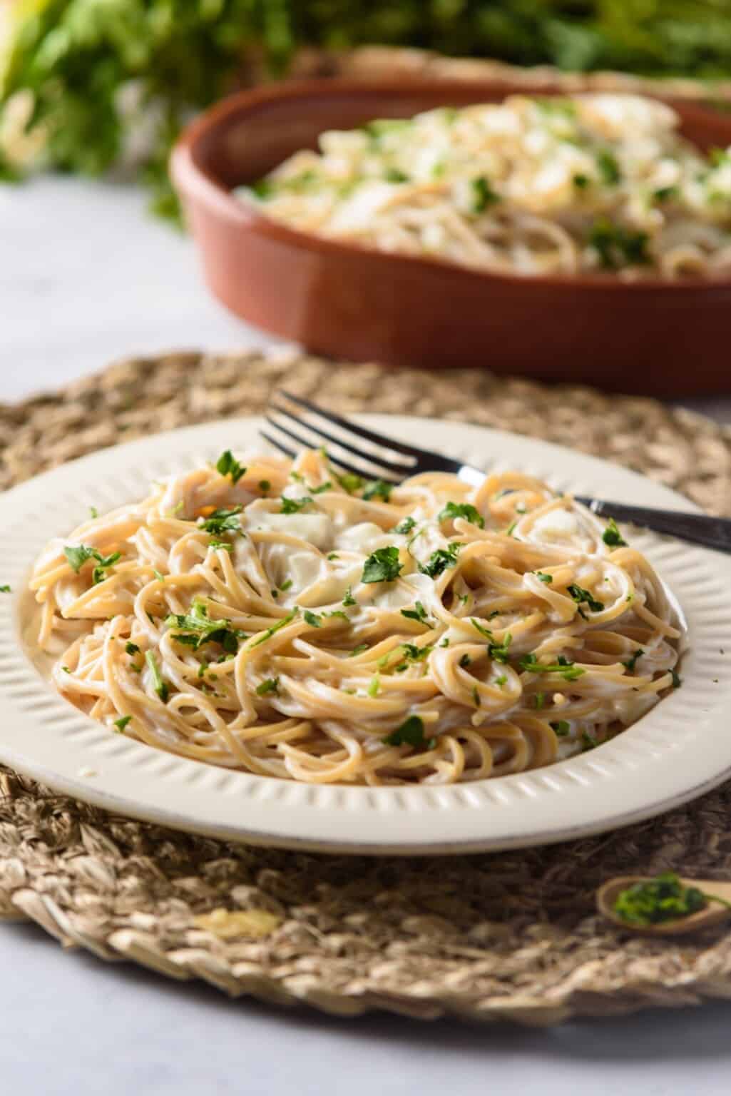 Espagueti Blanco (Mexican White Spaghetti)