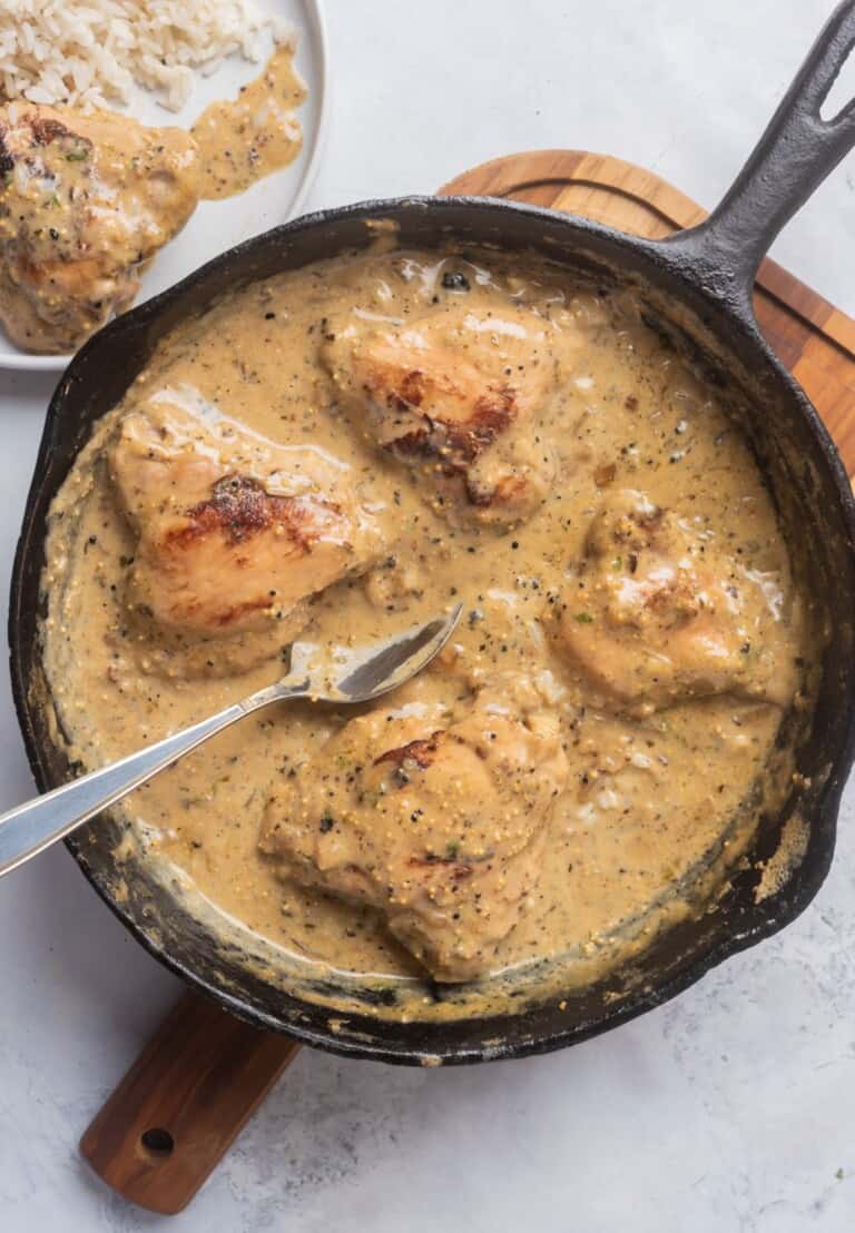 Pollo a la Mostaza - Mamá Maggie's Kitchen