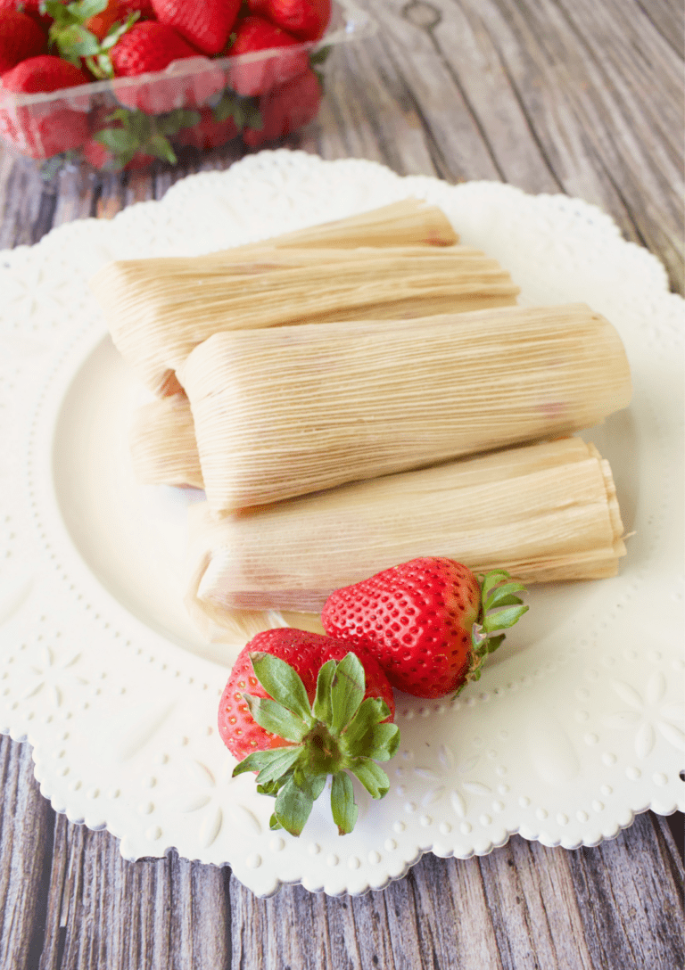 Strawberry Tamales (Tamales de Fresa)