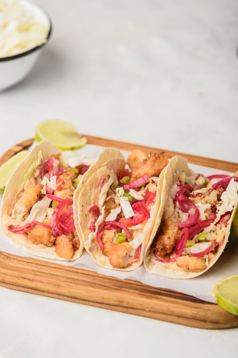 Tacos de Pescado (Ensenada Fish Tacos)