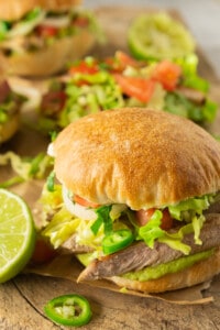 Carne Asada Torta - Mamá Maggie's Kitchen