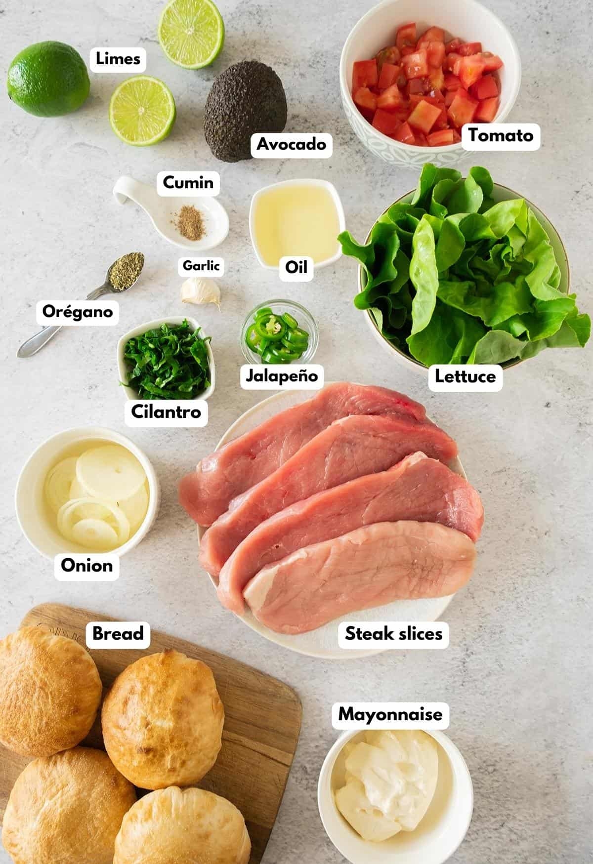 Carne Asada Torta - Mamá Maggie's Kitchen