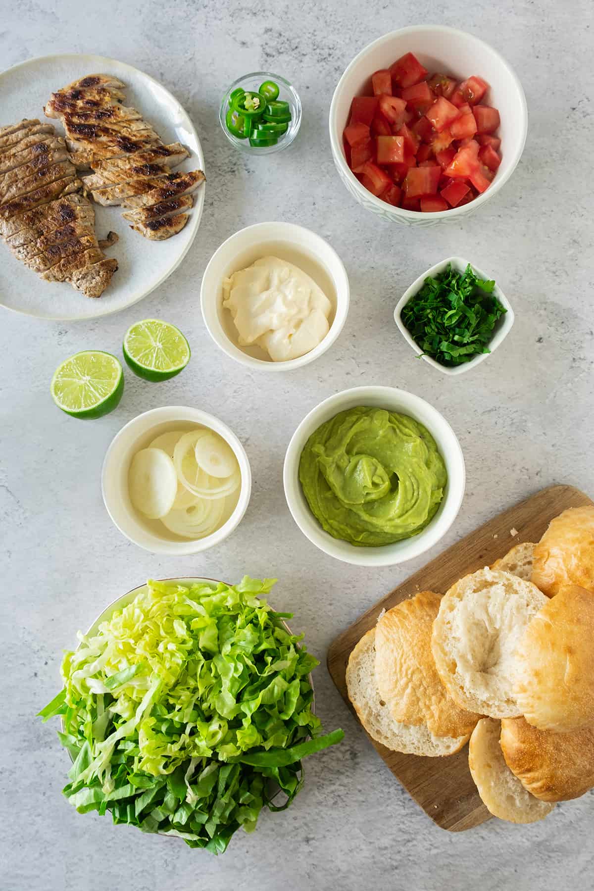 Carne Asada Torta - Mamá Maggie's Kitchen