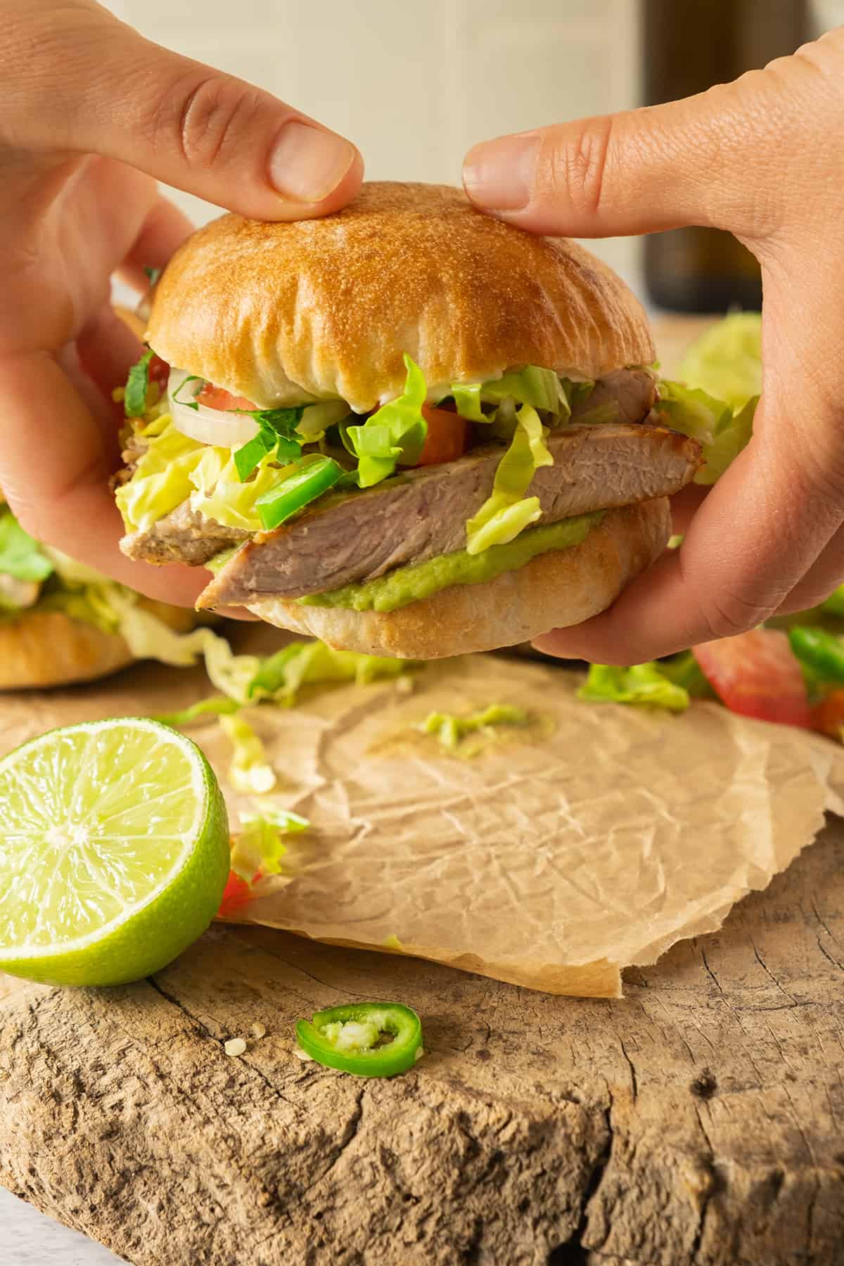 Carne Asada Torta - Mamá Maggie's Kitchen