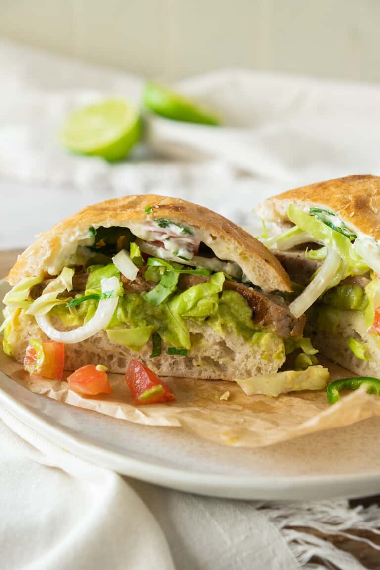 Carne Asada Torta - Mamá Maggie's Kitchen