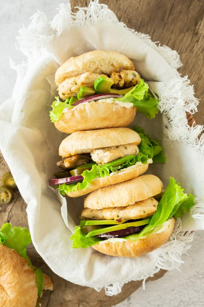 Mexican Chicken Torta (Torta de Pollo)
