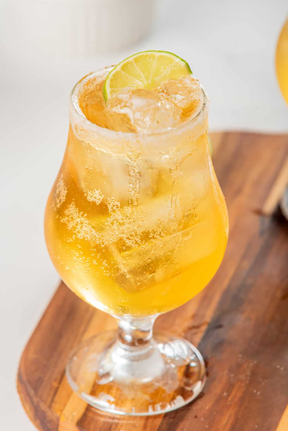 Chelada (Mexican Beer Cocktail)