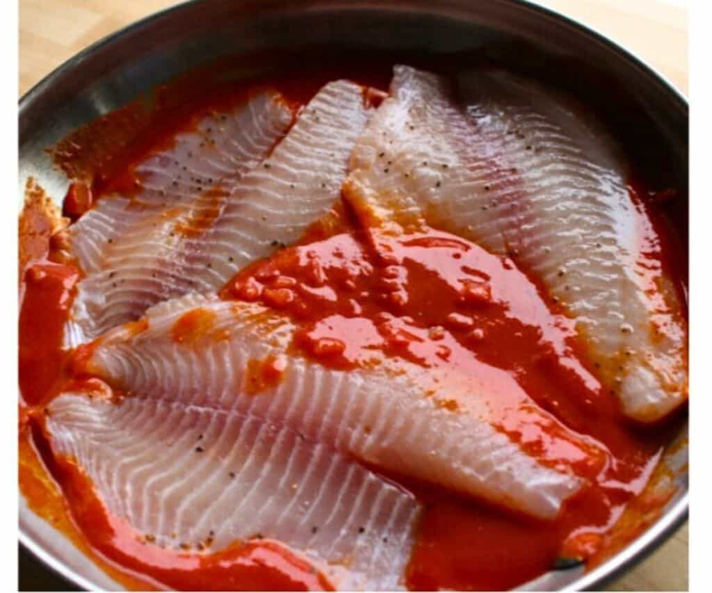 Pescado en Salsa