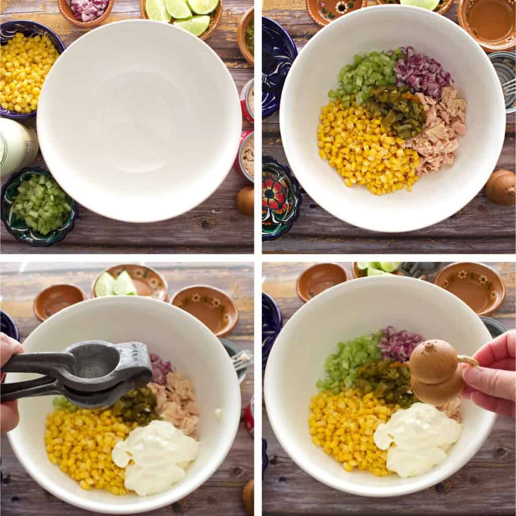 Corn Tuna Salad - Mamá Maggie's Kitchen