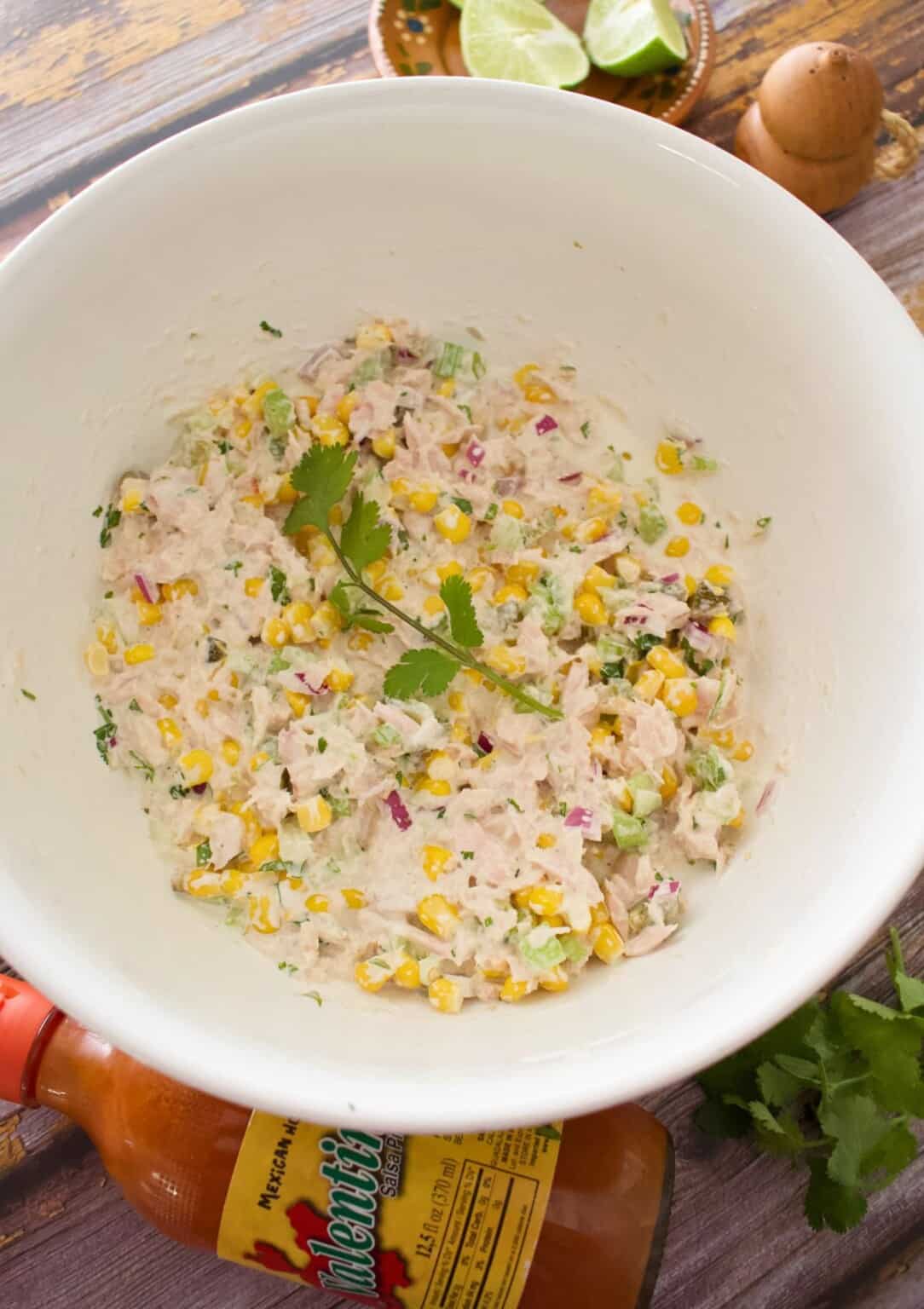 Corn Tuna Salad - Mamá Maggie's Kitchen