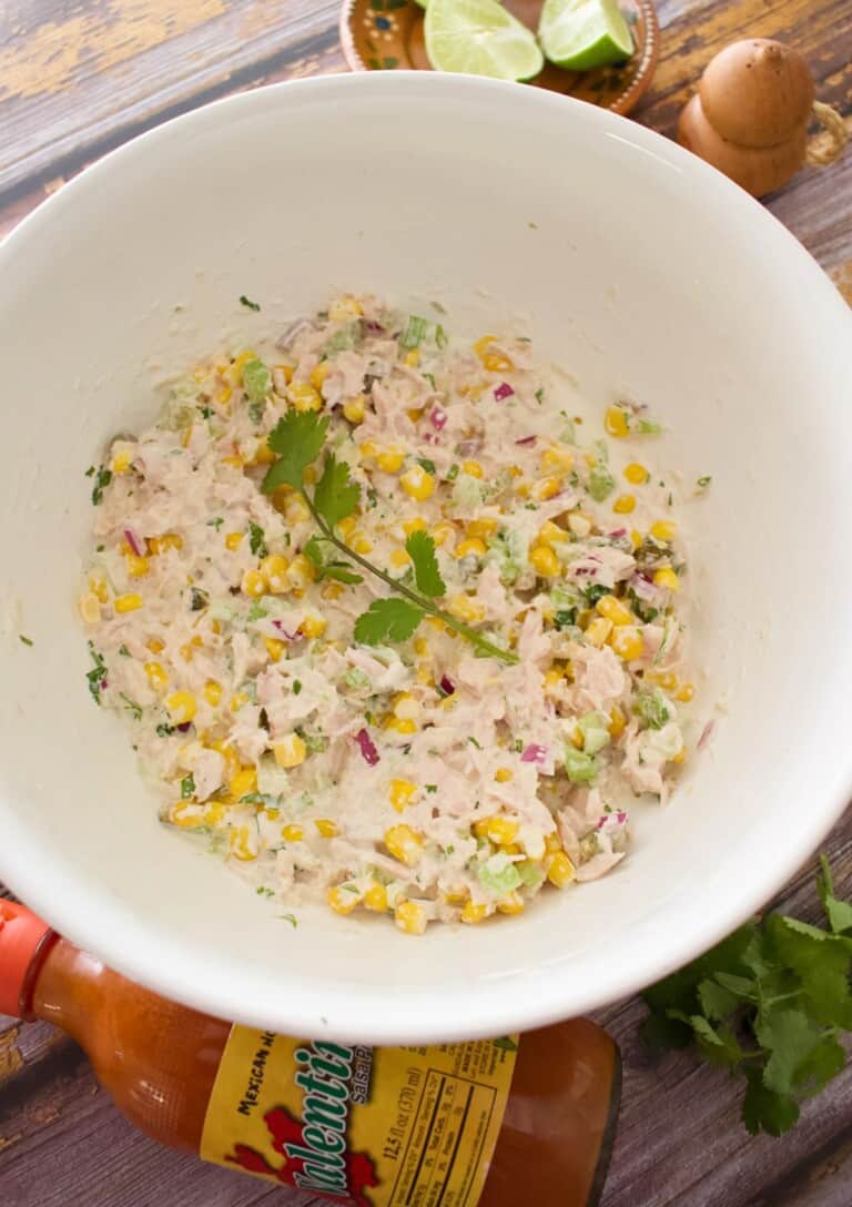 Corn Tuna Salad - Mamá Maggie's Kitchen