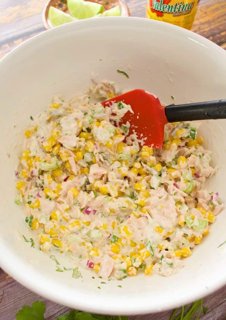 Corn Tuna Salad - Mamá Maggie's Kitchen